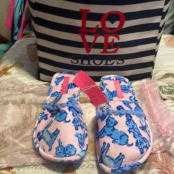 Lilly Pulitzer | Shoes | Lilly Pulitzer Ruff Night Slippers | Poshmark